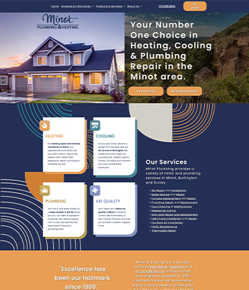 HVAC Website Design Examples for 2025 | Online Access, Inc.